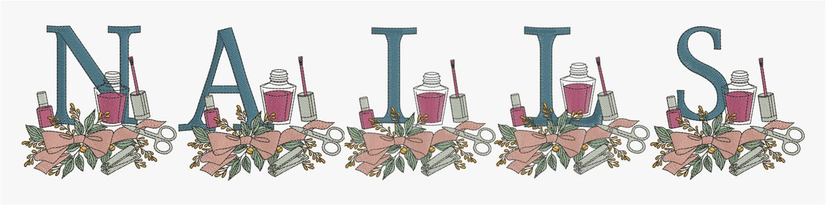 Pay For MANICURE Letters BUNDLED T2022 – Thelander Designs