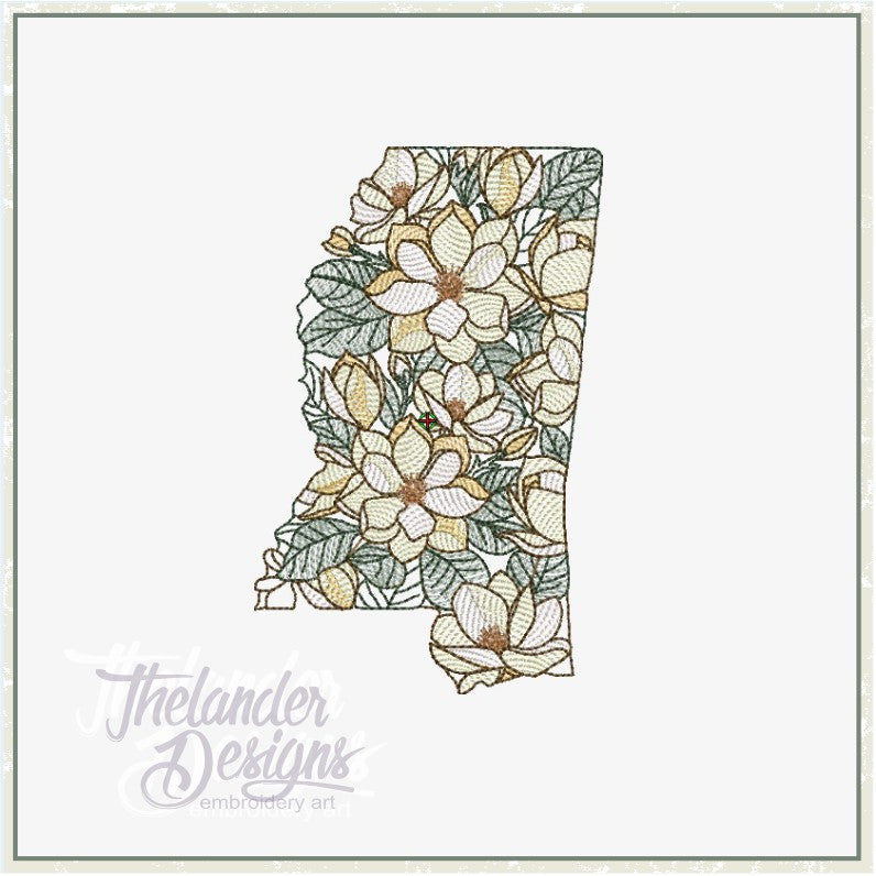 T2054 Mississippi Magnolias – Thelander Designs