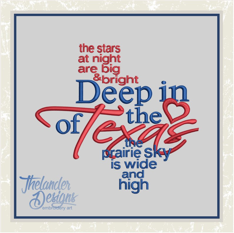 T1176 Deep in the Heart of Texas – Thelander Designs