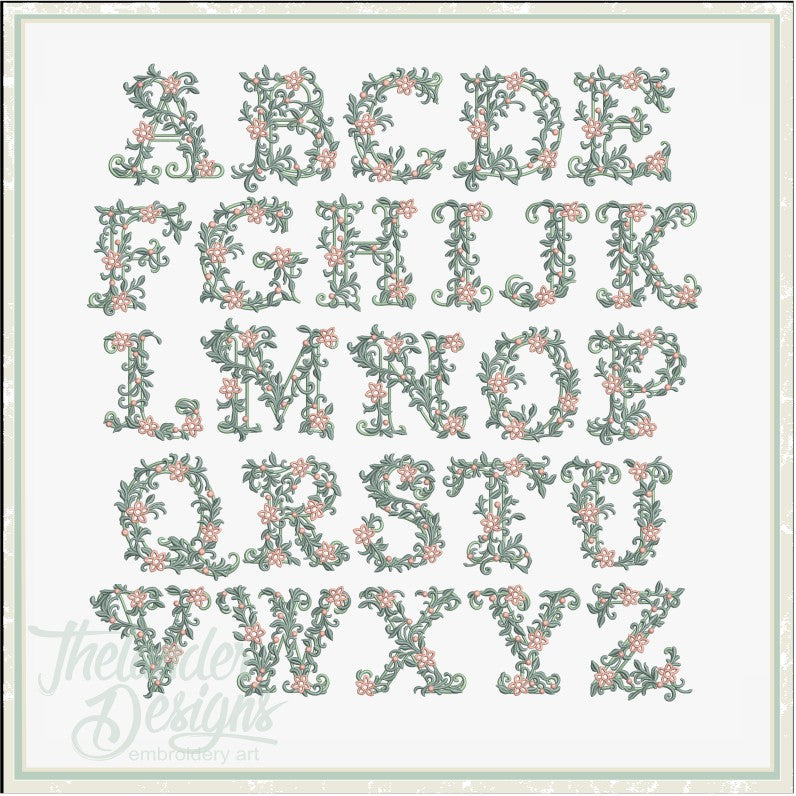 5 inch Garden Letters A-Z T2034 – Thelander Designs
