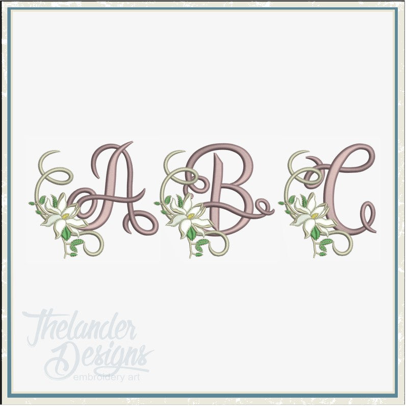 4 inch Magnolia Letters A-Z T2023 – Thelander Designs