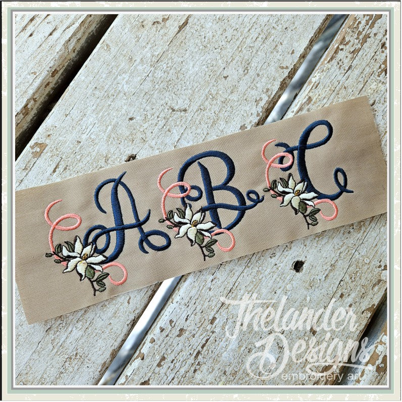 B MAGNOLIA Letter T2023 – Thelander Designs