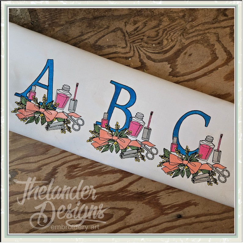 D Manicure Letter T2022 – Thelander Designs