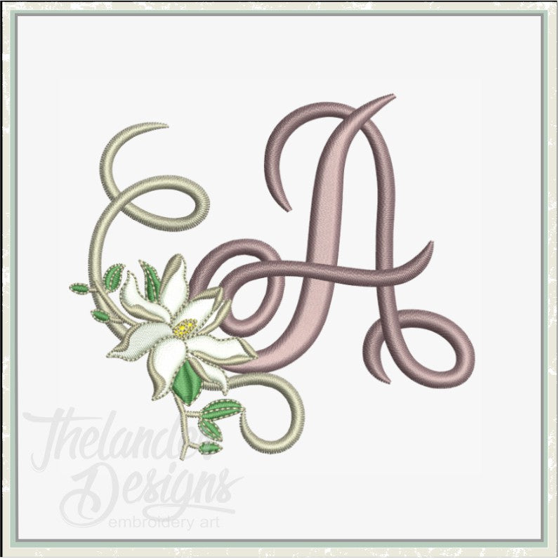 A MAGNOLIA Letter T2023 – Thelander Designs