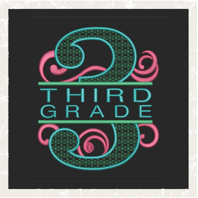 GG1544 Third Grade – Thelander Designs