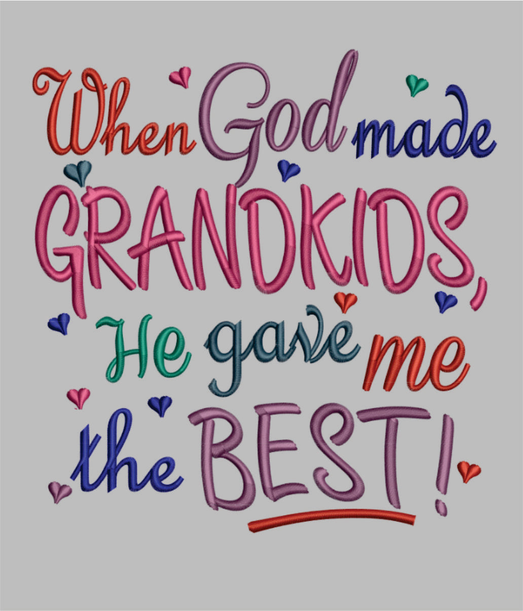 GG1622 Best Grandkids – Thelander Designs