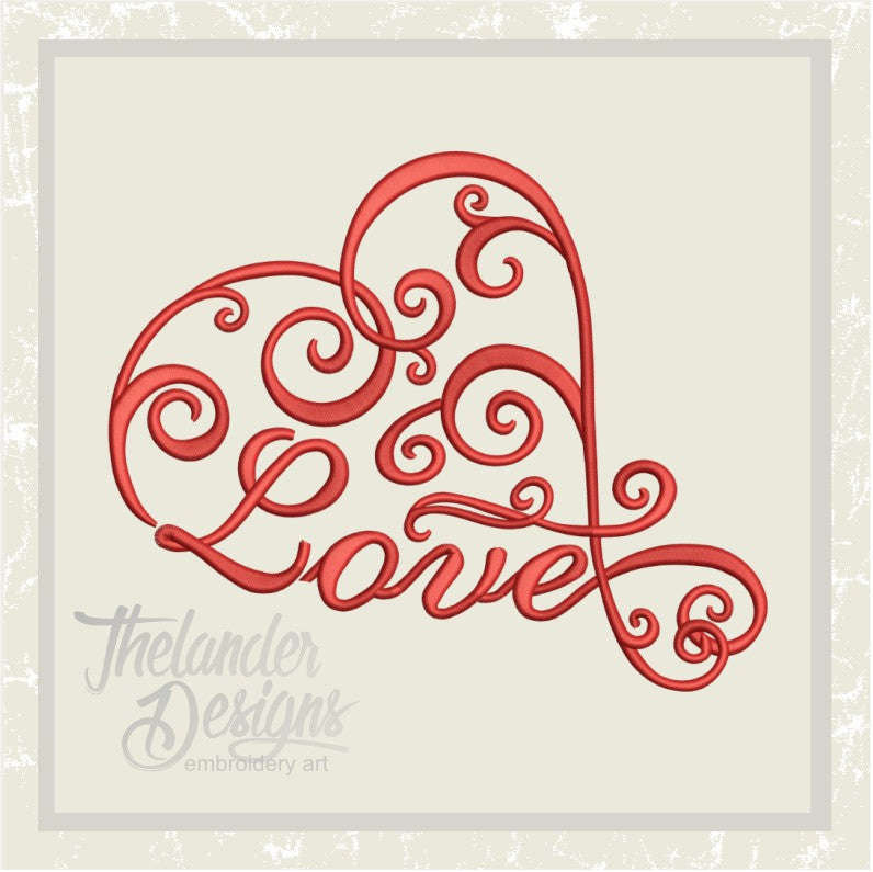 GG1673 Love – Thelander Designs
