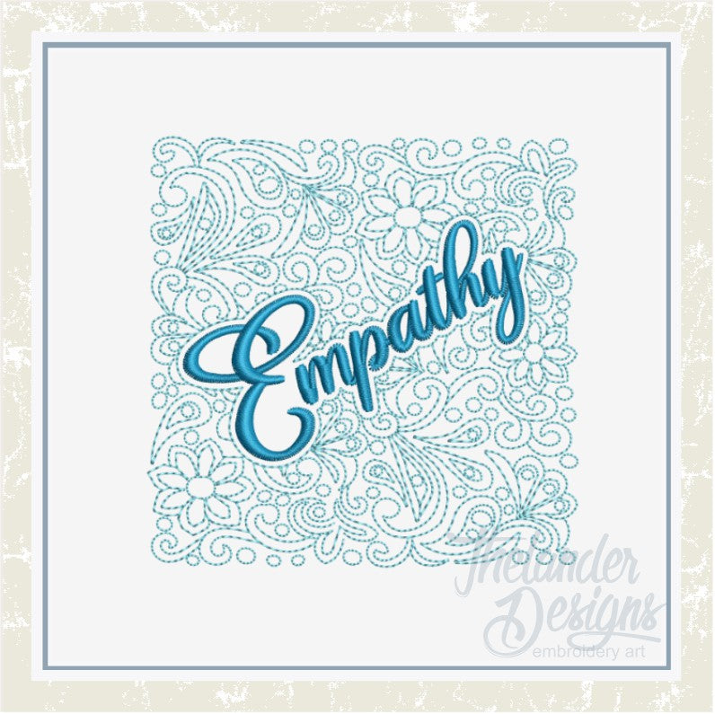 T1438 Empathy Quilt Block – Thelander Designs