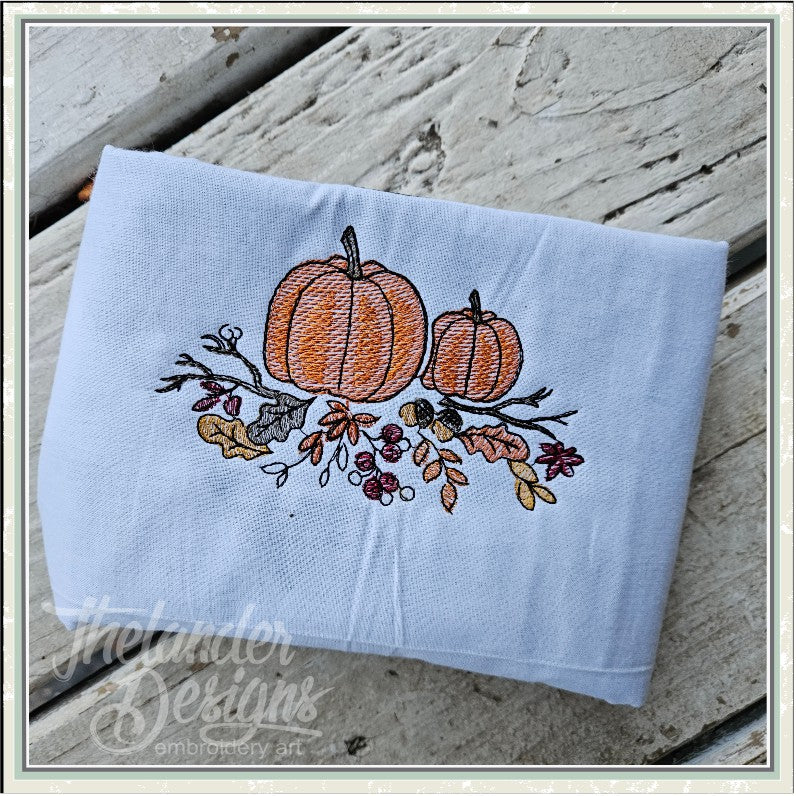 T1982 Autumn Spray Sketch – Thelander Designs