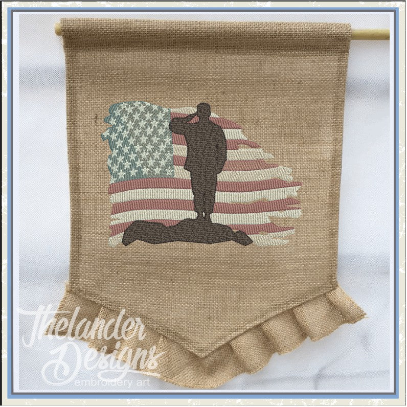 T1987 Standing Soldier Sketch – Thelander Designs