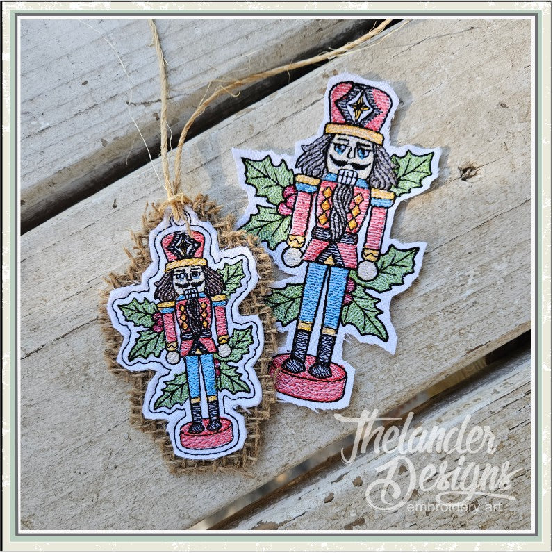 T1991 Sketch Nutcracker Ornament – Thelander Designs