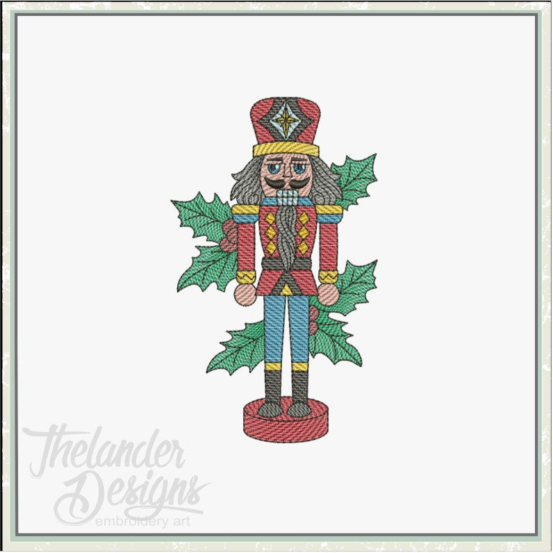 T1991 Sketch Nutcracker Ornament – Thelander Designs