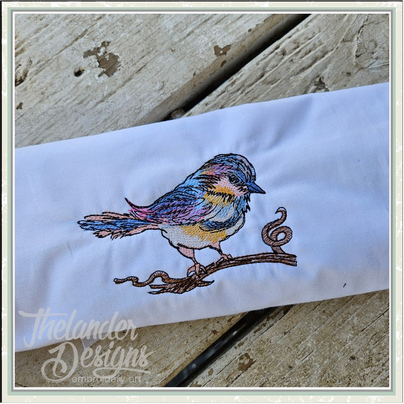 T2017 Scribble Bird – Thelander Designs