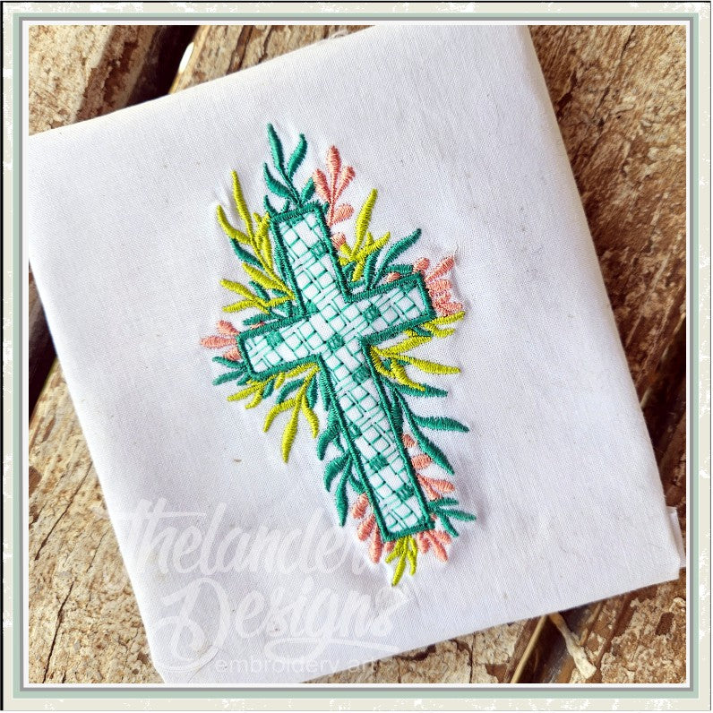 T2021 Greenery Cross – Thelander Designs