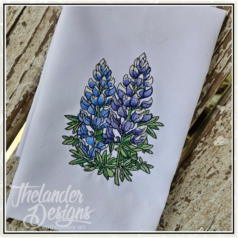 T2061 Bluebonnet Sketch – Thelander Designs