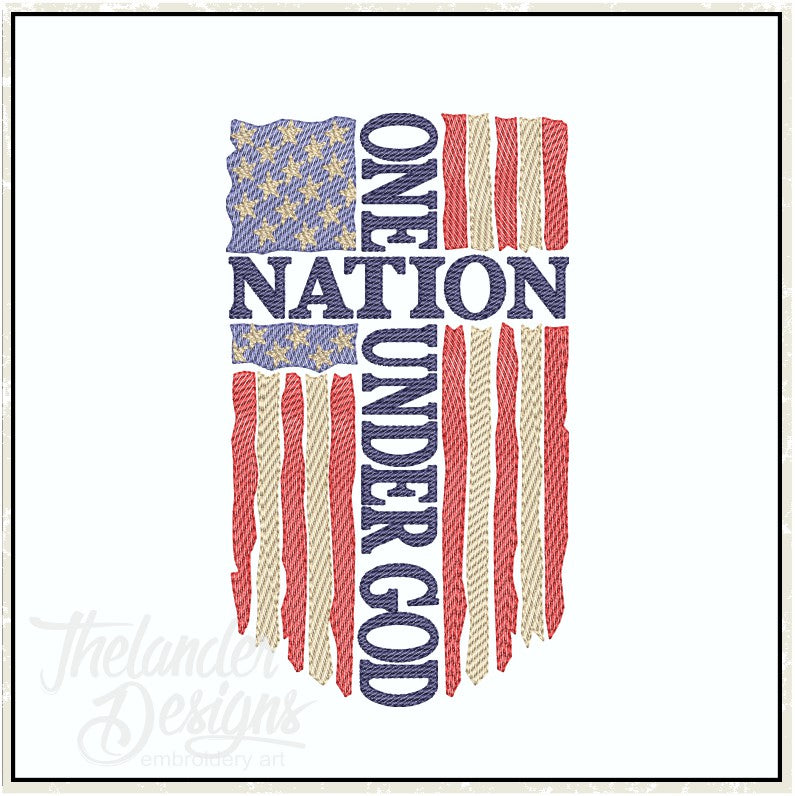 T2062 One Nation Sketch – Thelander Designs