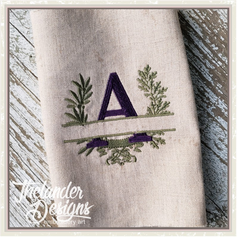 F Garland Frame Letter T1875 – Thelander Designs