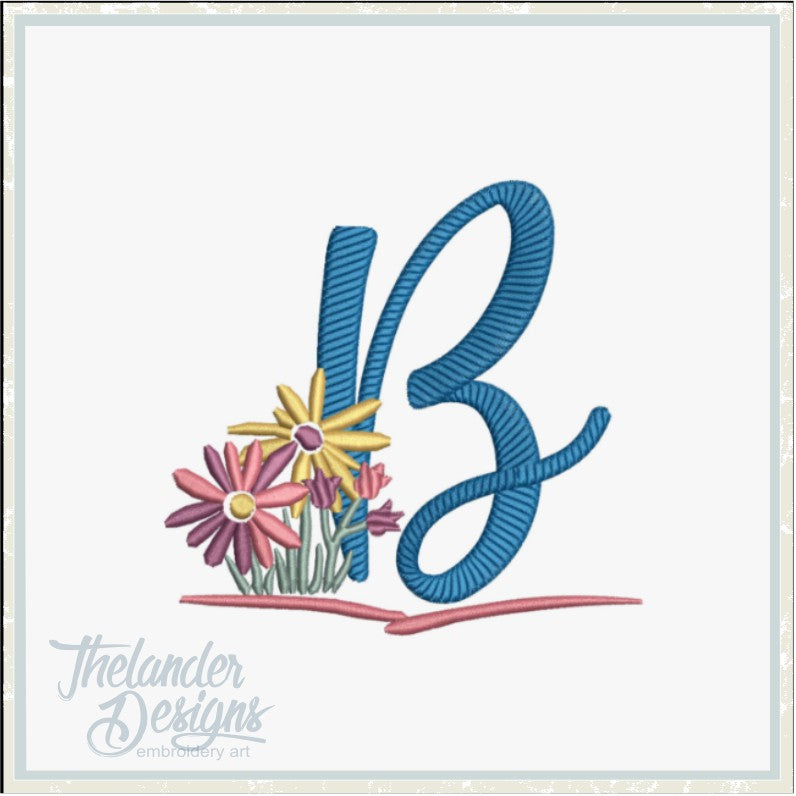 B Spring Letter T1925 – Thelander Designs