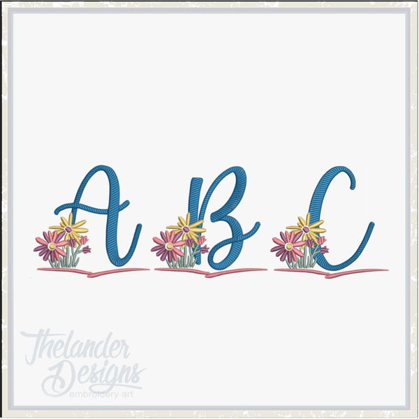 3 inch Spring A-Z Letters T1925 – Thelander Designs