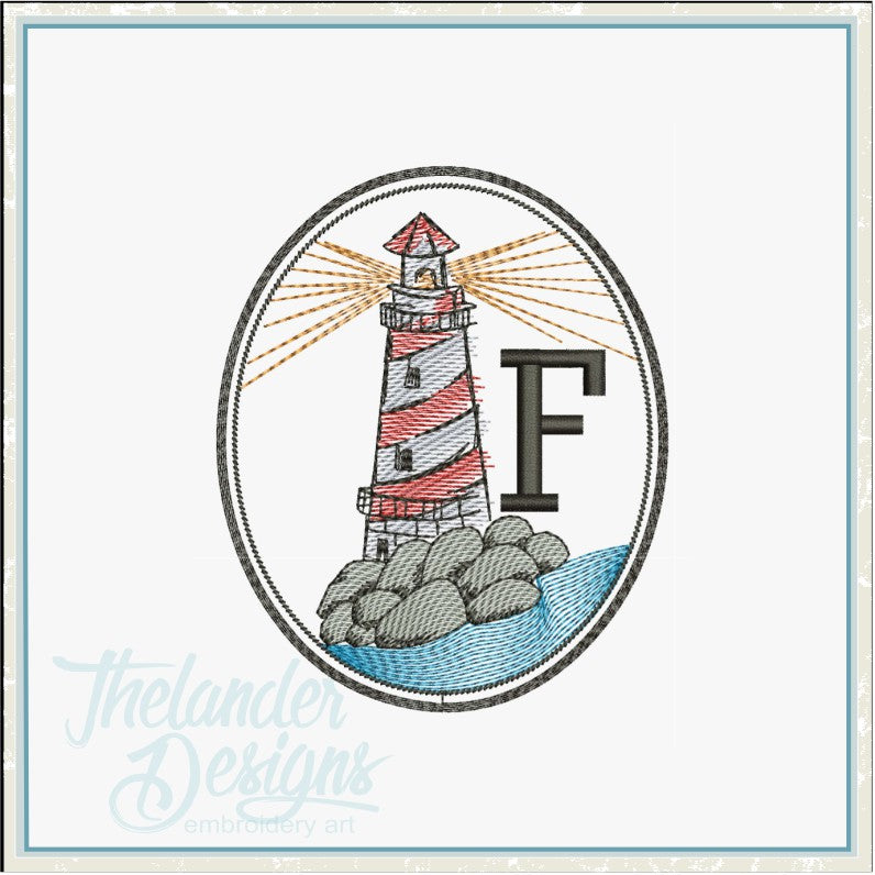 Lighthouse Letter F T1939 – Thelander Designs