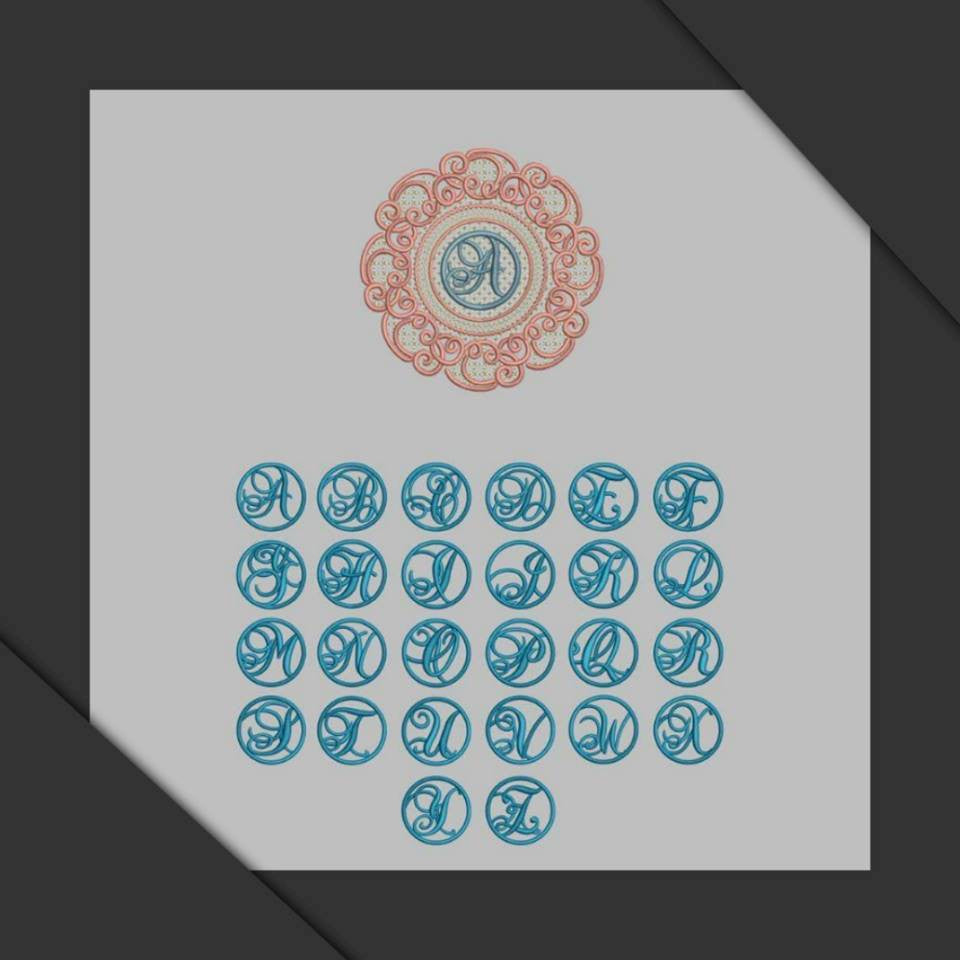 TT1955 Circle Font with Frame – Thelander Designs