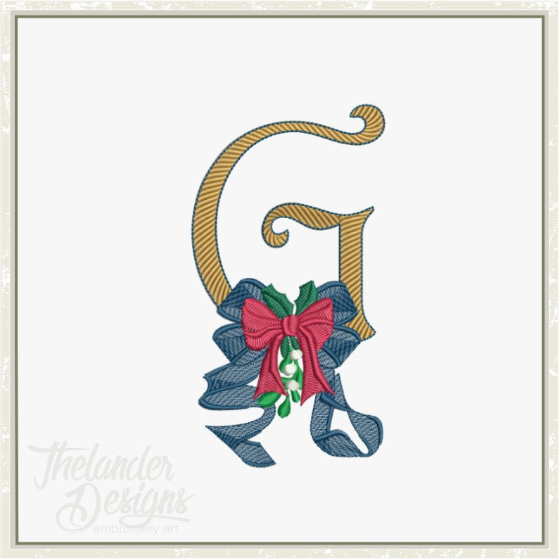 G Ribbon Letter T1886 – Thelander Designs