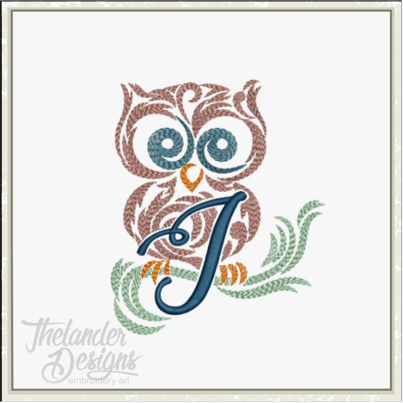 Pay For Owl Letters BUNDLED T1909 – Thelander Designs