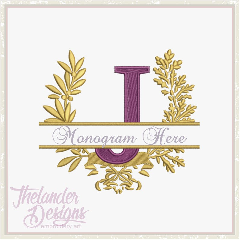 J Garland Frame Letter T1875 – Thelander Designs