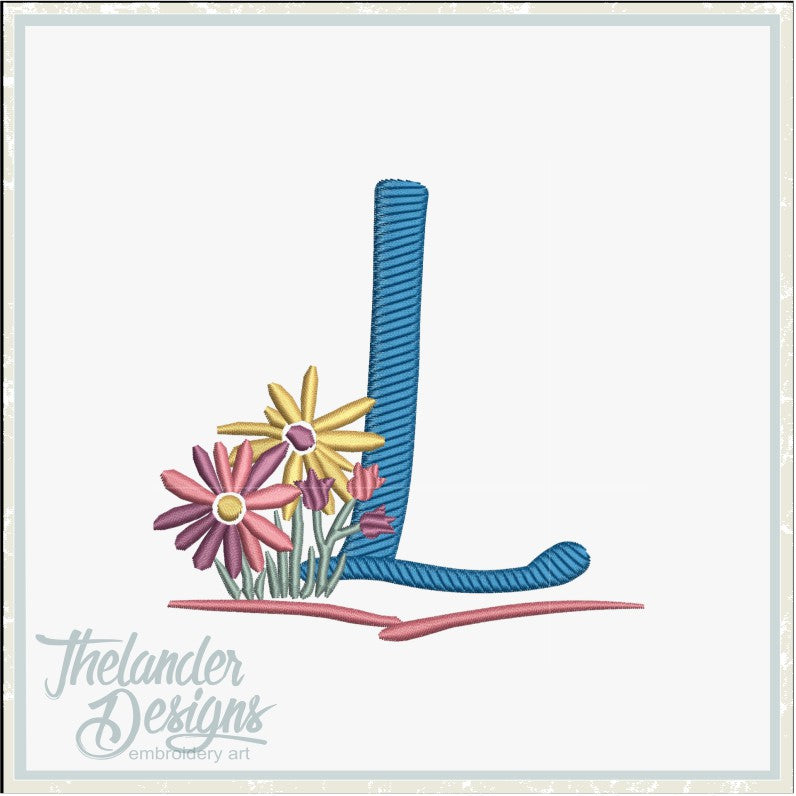 L Spring Letter T1925 – Thelander Designs