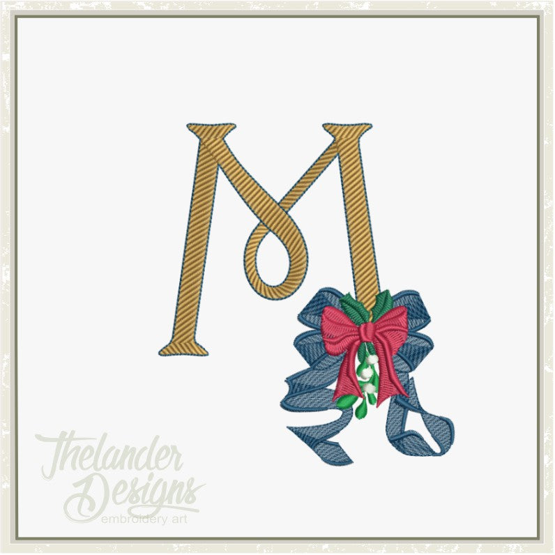 M Ribbon Letter T1886 – Thelander Designs