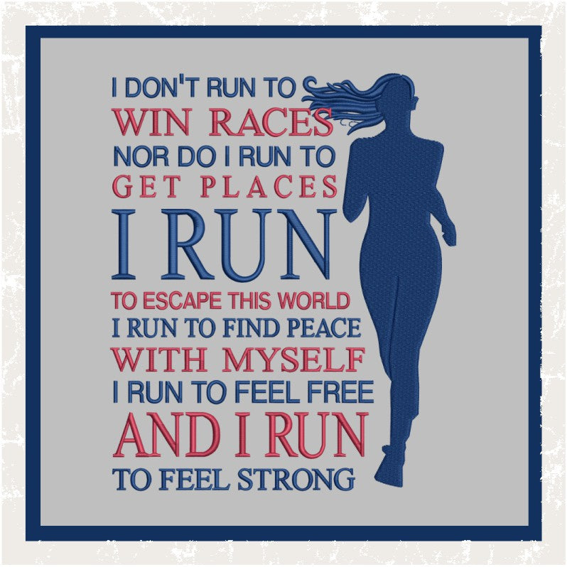 T1077 I Run – Thelander Designs