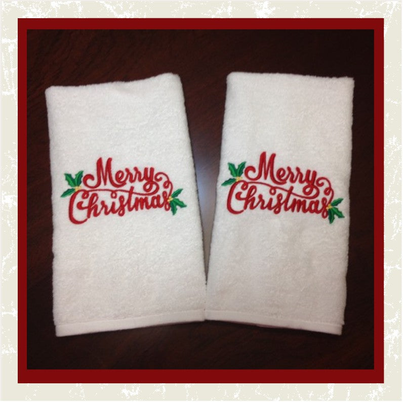 T1087 Merry Christmas – Thelander Designs