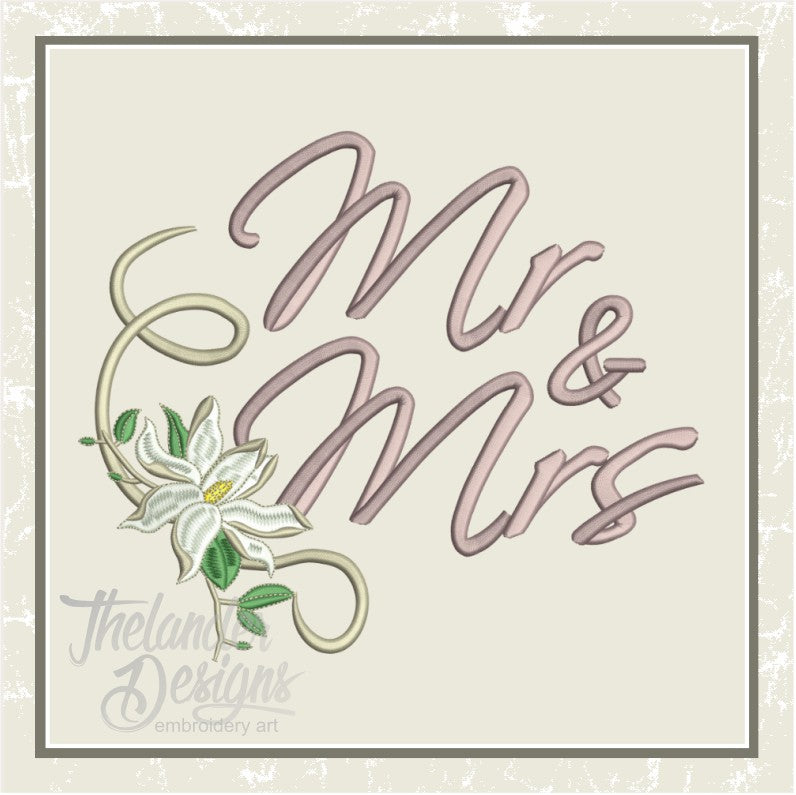 T1171 Mr & Mrs – Thelander Designs
