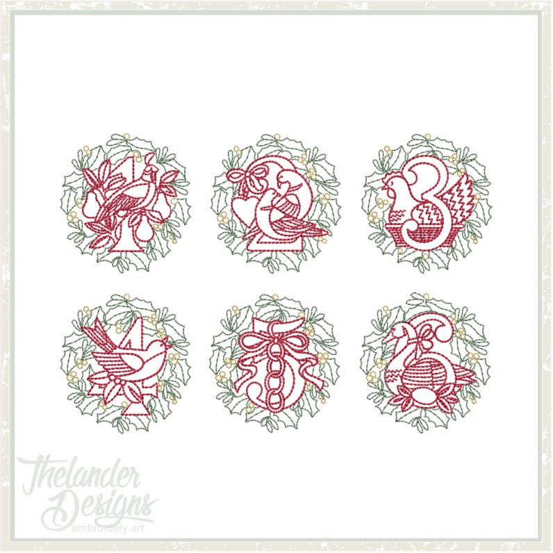 T1770 Twelve Days of Christmas – Thelander Designs