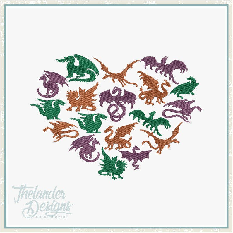 T1816 Dragon Heart – Thelander Designs