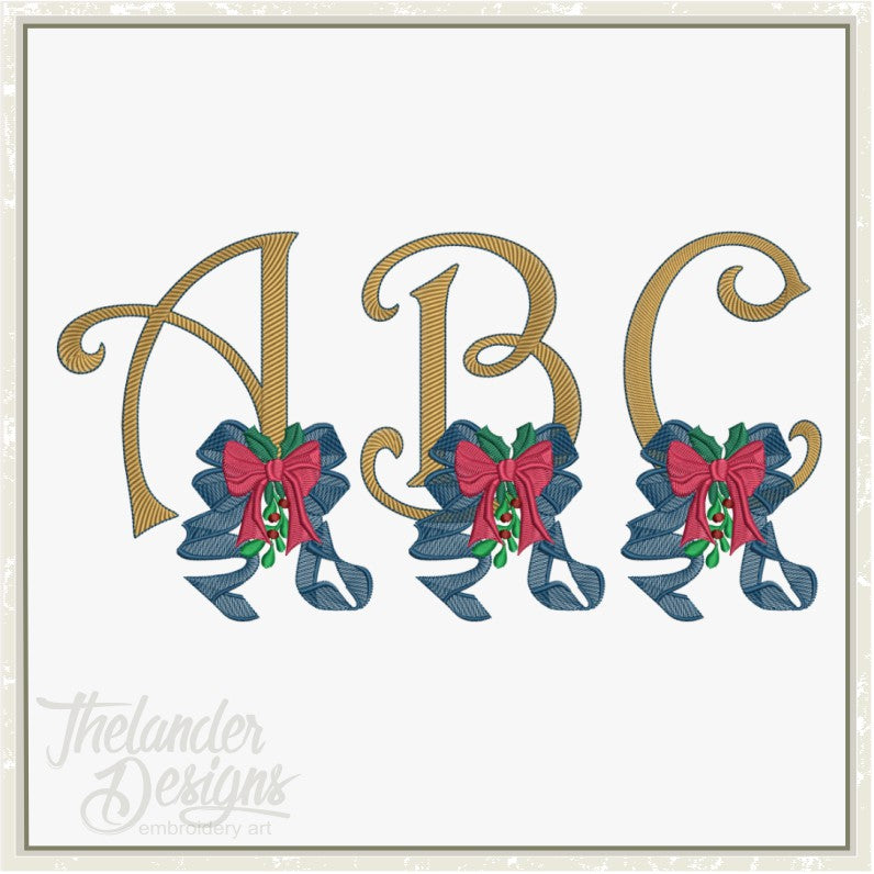 4 Inch Ribbon Letter Alphabet T1886 – Thelander Designs