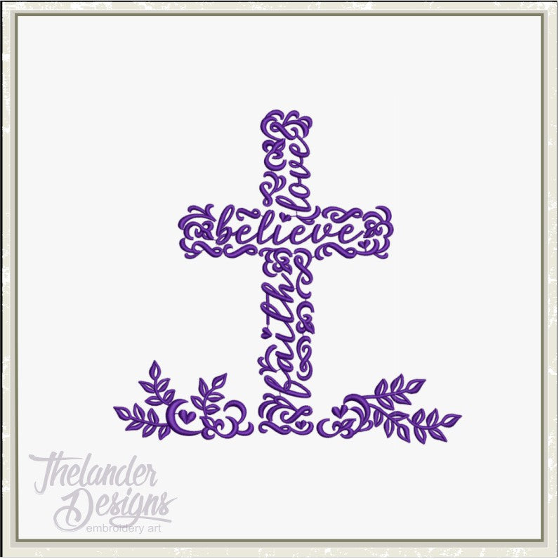 T1918 Believe Cross Combo – Thelander Designs