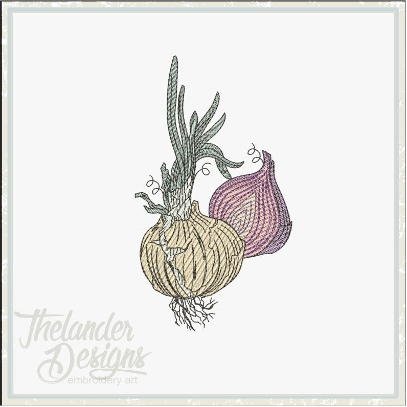 T1940 Onion Sketch Bundle – Thelander Designs