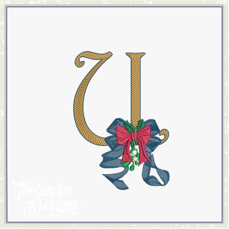 U Ribbon Letter T1886 – Thelander Designs