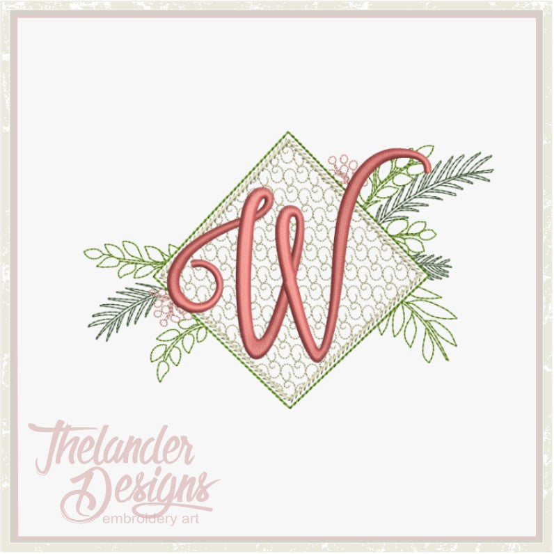 W Diamond Letter T1872 – Thelander Designs